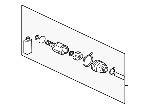 2008-2017 Mitsubishi Lancer Inner Joint Assembly 3817A139 | Mitsubishi ...