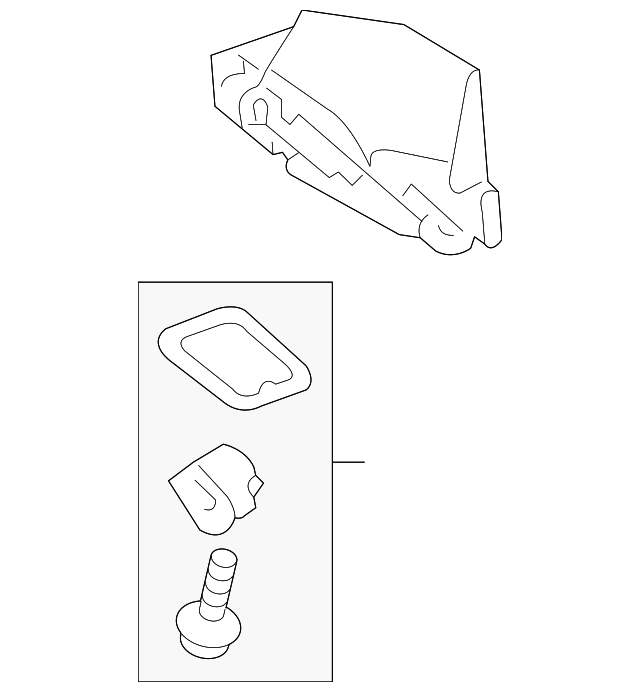 86760-F4020 - Antenna - 2019 Toyota C-HR | OEM Genuine Toyota Parts