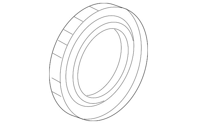 270-010-00-68 - Rear Main Seal Retainer 2014-2020 Mercedes-Benz ...