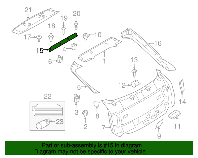 Genuine BMW 51-49-7-386-657 | Finish Panel | FREE Shipping on Most ...