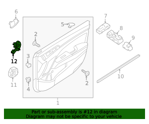2019-2020 Hyundai Elantra Tweeter 96310-F2100 | Hyundai Wholesale Direct