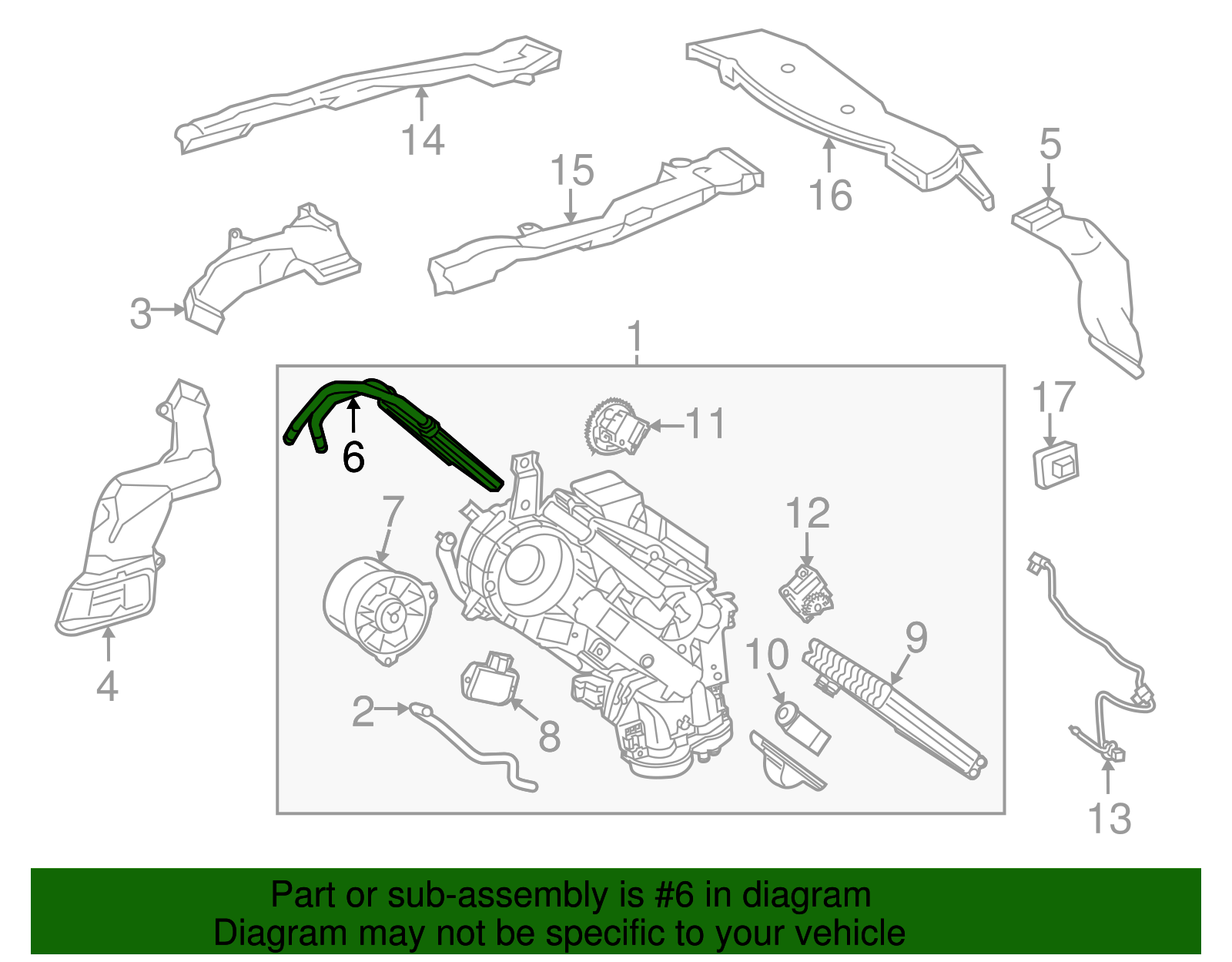 2008-2019 Toyota Highlander Heater Core 87107-0E030 | Toyota Parts Center