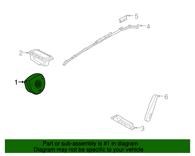 Genuine BMW 32-30-6-871-092 | Driver Inflator Module | FREE Shipping on ...
