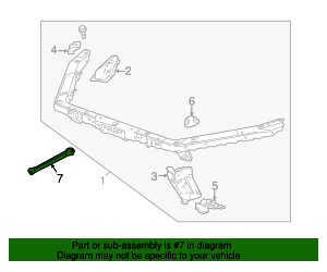 Buy Genuine GM Auto Parts - Brace (Part # 84053415) | GM Parts Store