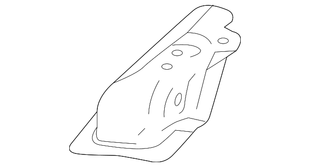 2014-2018 Cadillac CTS Rear Extension 22824813 | GMPartsDirect.com