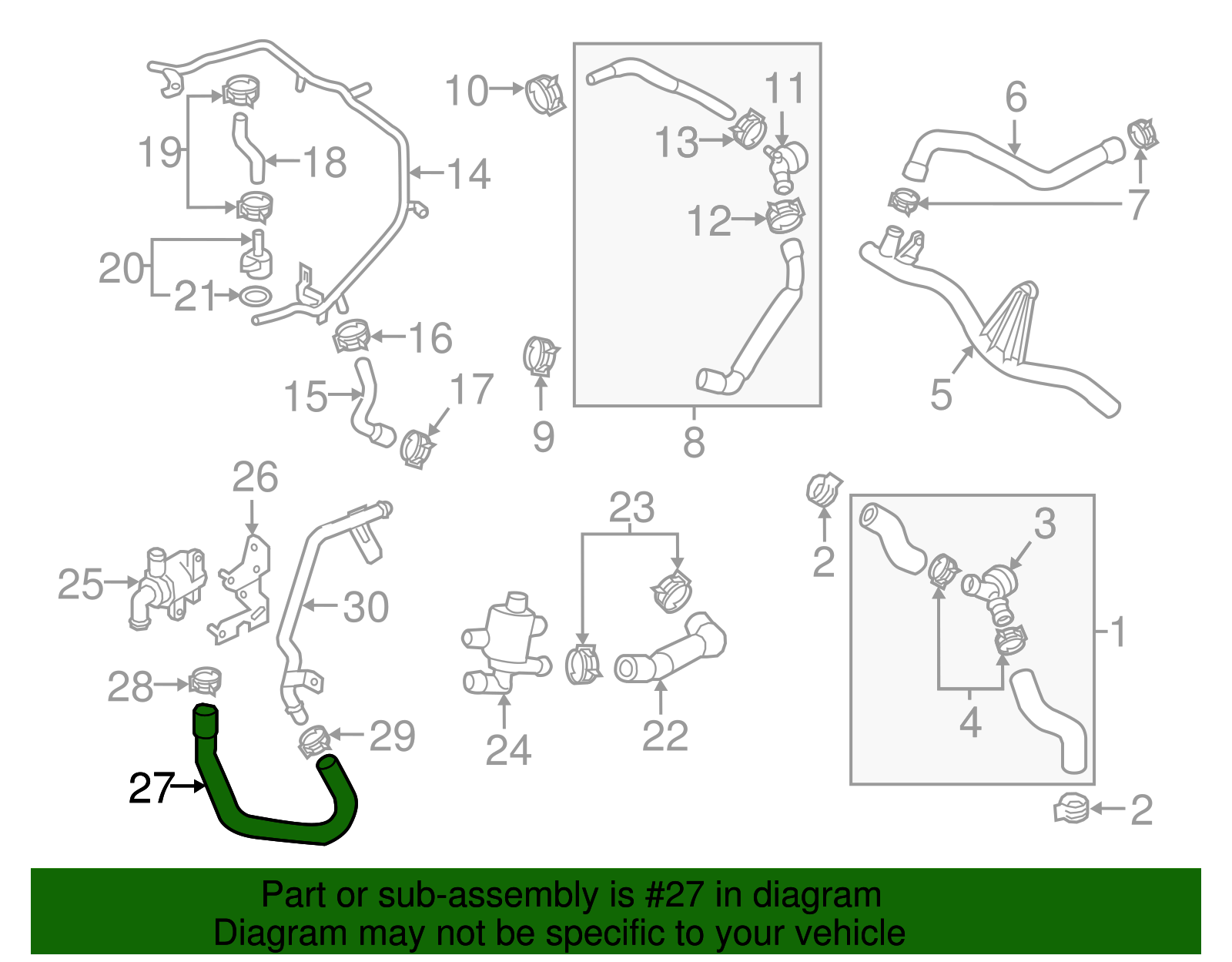 5Q0-121-058-AC - High-Quality Hose for 2017-2024 Audi | AutoNation Parts