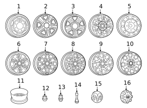 2019-2020 Ram 3500 Wheel 6LN07S4AAB | TascaParts.com