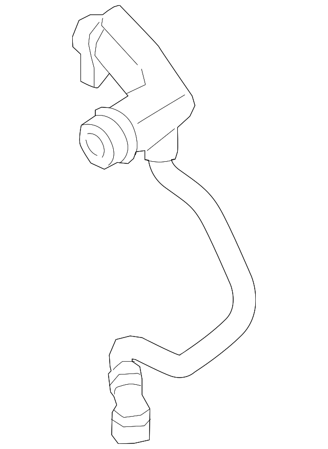 17127507147 - 2016-2019 BMW Engine Coolant Hose (17-12-7-507-147) | BMW ...