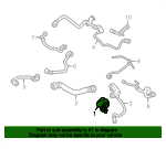 17128602665 - 2016-2025 BMW Upper Hose (17-12-8-602-665) | BMW of South ...