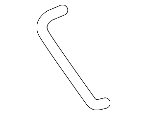 Genuine OEM Outlet Hose | 0002030402 | Fits Select 2008-2015 Smart ...