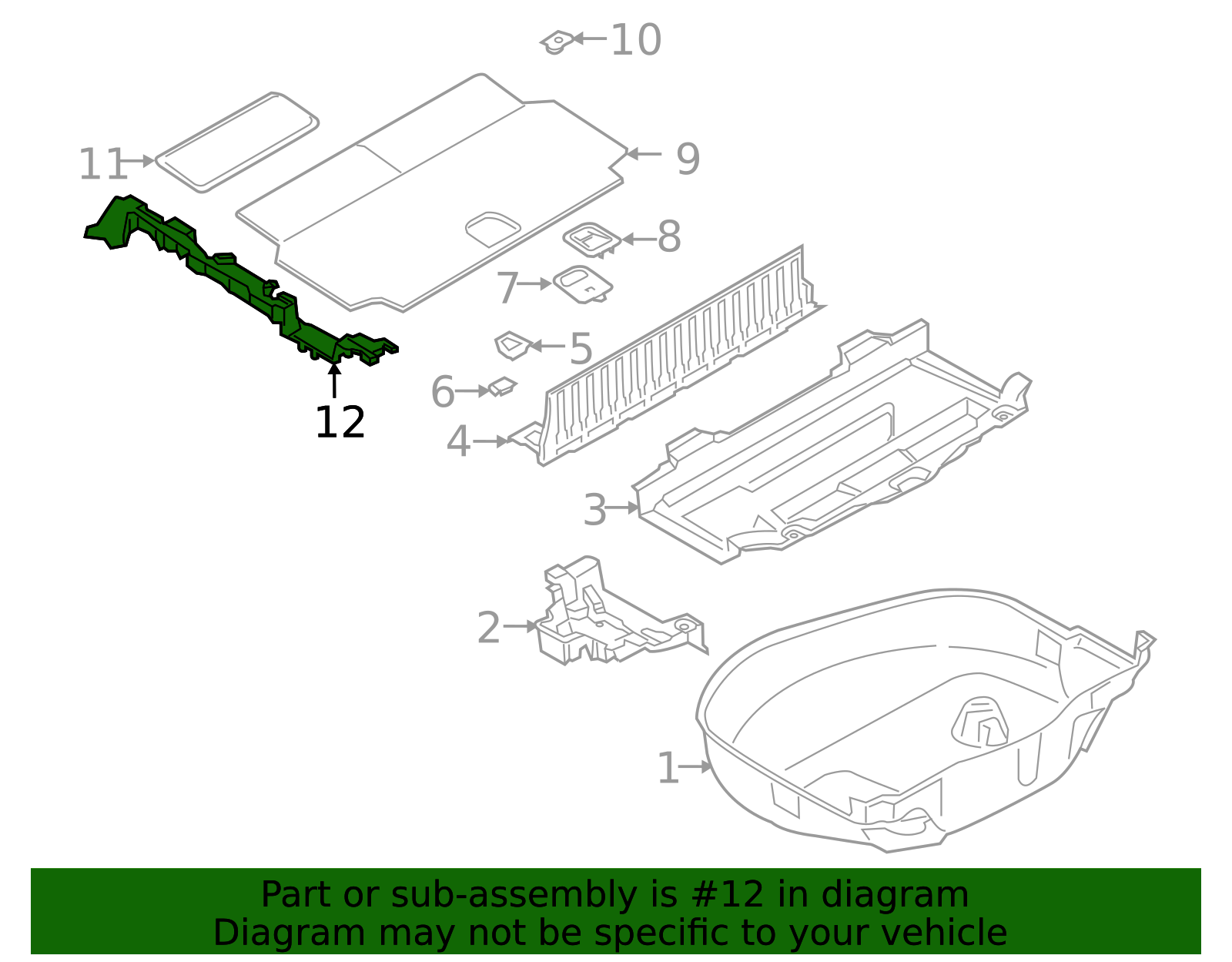 2019-2025 BMW X7 Pad 51-47-7-438-977 | BMW Parts Online Hub