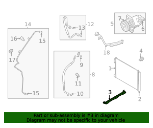 92183-5EF0A - Seal Plate 2020-2024 Nissan Versa | Nissan Parts ...
