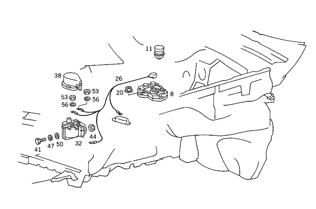 000-990-08-48 - Window 1954-1993 Mercedes-Benz | Mercedes-Benz USA Parts