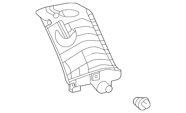 2020 Toyota Highlander Pillar Trim 62550-0E030-C0 | Toyota Parts Center