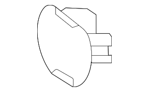 2020-2025 Toyota Hole Cover 64974-0E010-C1 | Toyota Parts Center