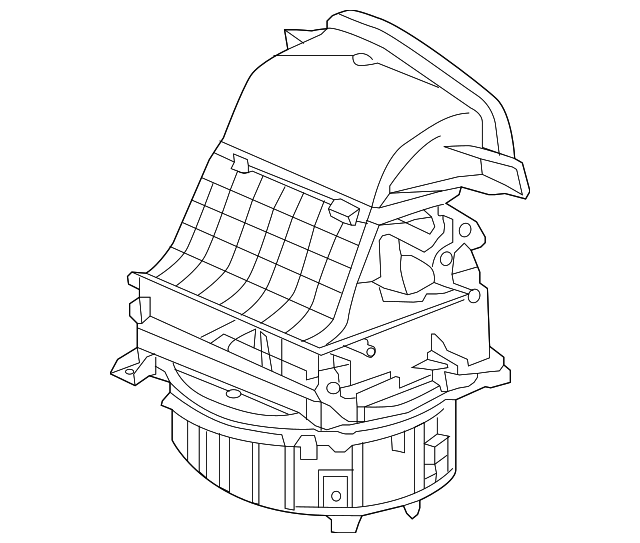 79305-TZ5-A42 - Blower Sub-Assembly - 2016-2021 Honda | Honda Car Parts ...