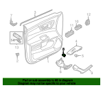 2007-2021 Nissan Door Trim Panel Grommet 01281-01371 | Nissan Parts Plus