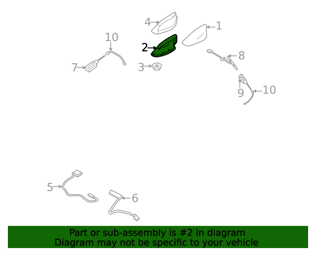 2020-2023 Land Rover Antenna LR140535 | OEM Parts Online