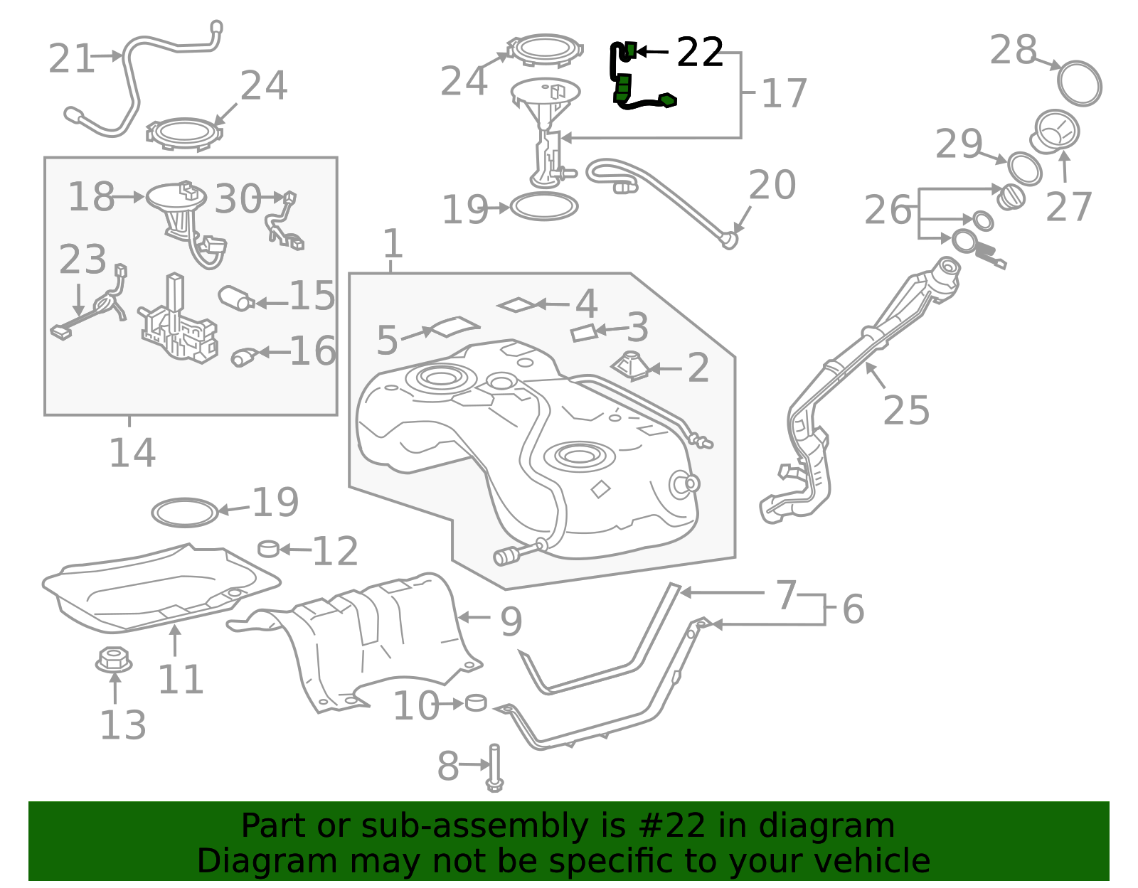 83320-0R040 - Sending Unit 2019-2024 Toyota RAV4 | Longo Toyota Parts
