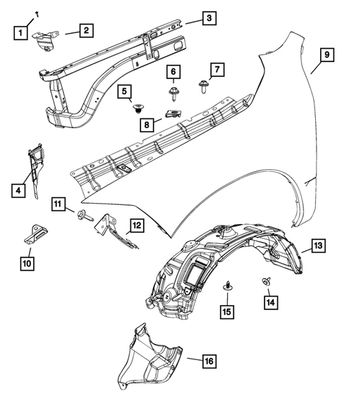 Fenders for 2021 Ram 1500 Classic | OEM Parts Online