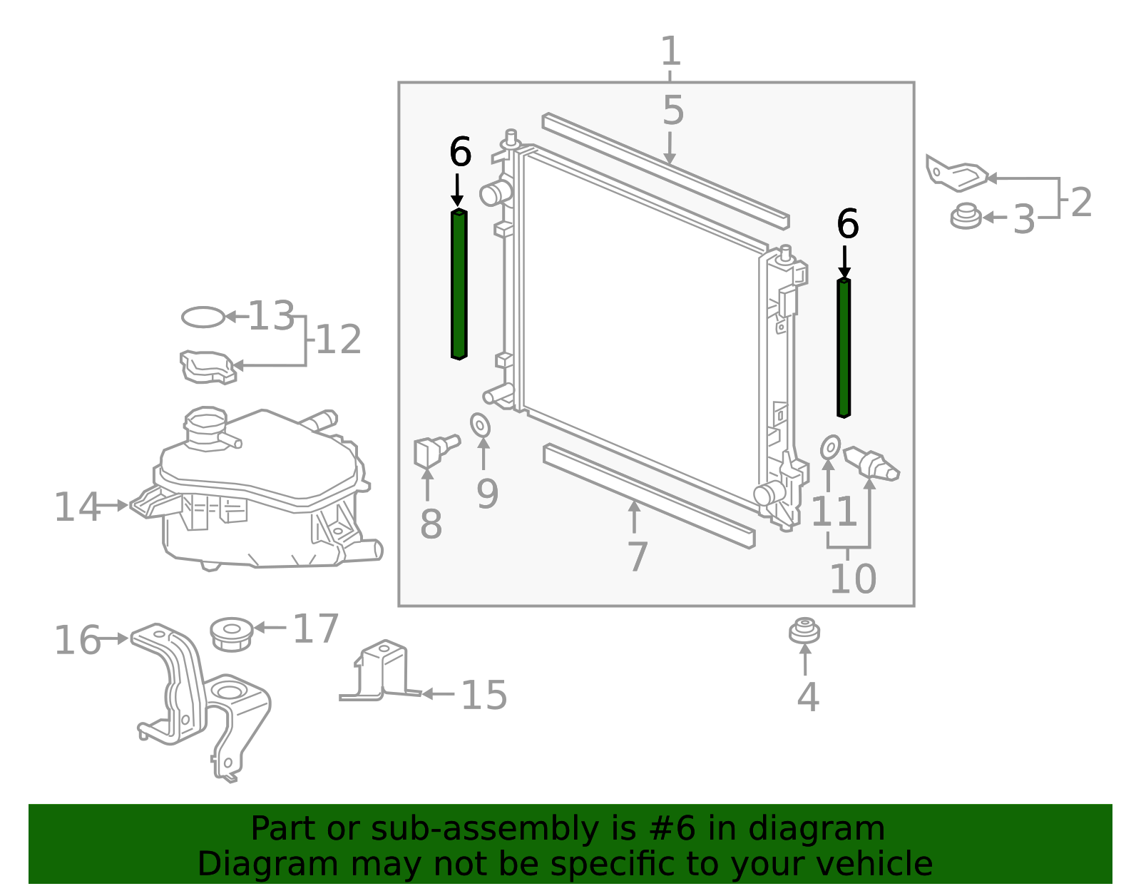 19014-5BA-A01 - Side Seal 2016-2021 Honda Civic | Honda Parts Online