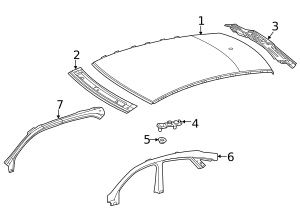 167-657-06-00 - Roof Panel 2021-2023 Mercedes-Benz | Mercedes-Benz USA ...