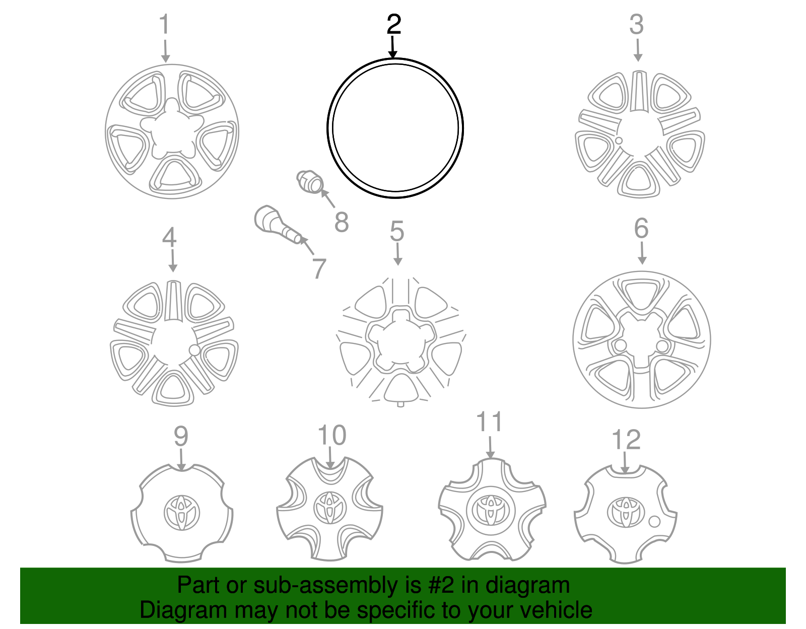 2003-2004 Toyota Land Cruiser 2003-2004 Toyota Land Cruiser - Wheel ...