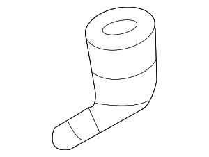 1J0-955-875-C - Headlight Washer Hose Connector 2002-2013 Volkswagen ...