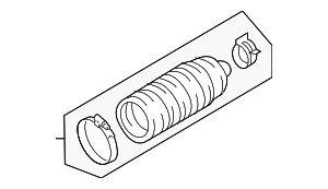 D8203-4BA0A - Tie Rod Boot 2014-2022 Nissan | Nissan Parts ...