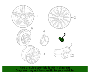 000-990-45-18 - Wheel Bolt 2020-2023 Mercedes-Benz | Mercedes-Benz USA ...