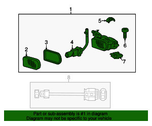203-820-12-56 - Fog Light 2003-2006 Mercedes-Benz | AutoNationParts.com