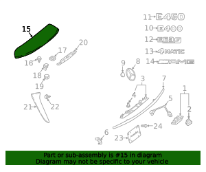 213-790-09-00-9999 - Spoiler 2017-2023 Mercedes-Benz | Mercedes-Benz ...