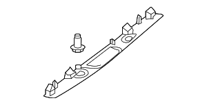 213-740-07-00 - Handle Molding 2017-2023 Mercedes-Benz | Mercedes-Benz ...