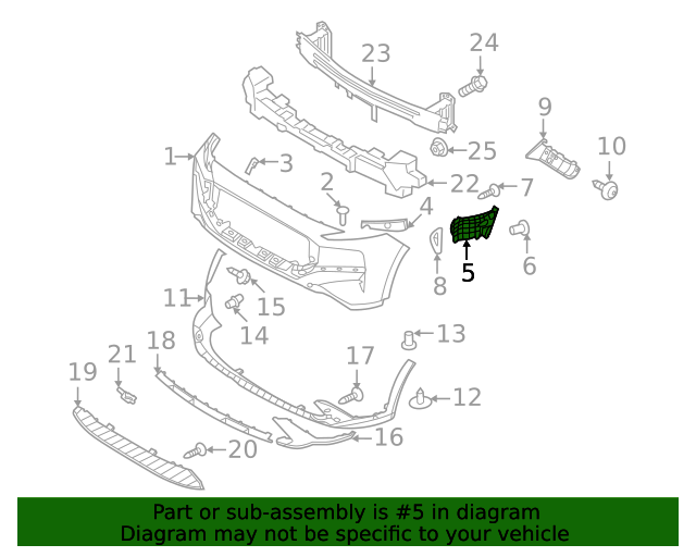 2021-2023 Hyundai Santa Fe Air Duct 86541-S1500 | OEM Parts Online