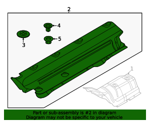 2020-2024 Hyundai Palisade Under Cover 84217-S8000 | World OEM Parts ...