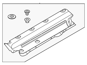 2020-2024 Hyundai Palisade Under Cover 84217-S8000 | World OEM Parts ...