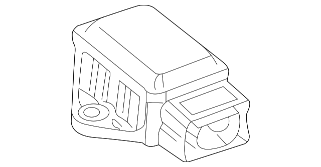 000-905-57-00-64 - Suspension Yaw Sensor 2009-2018 Mercedes-Benz ...