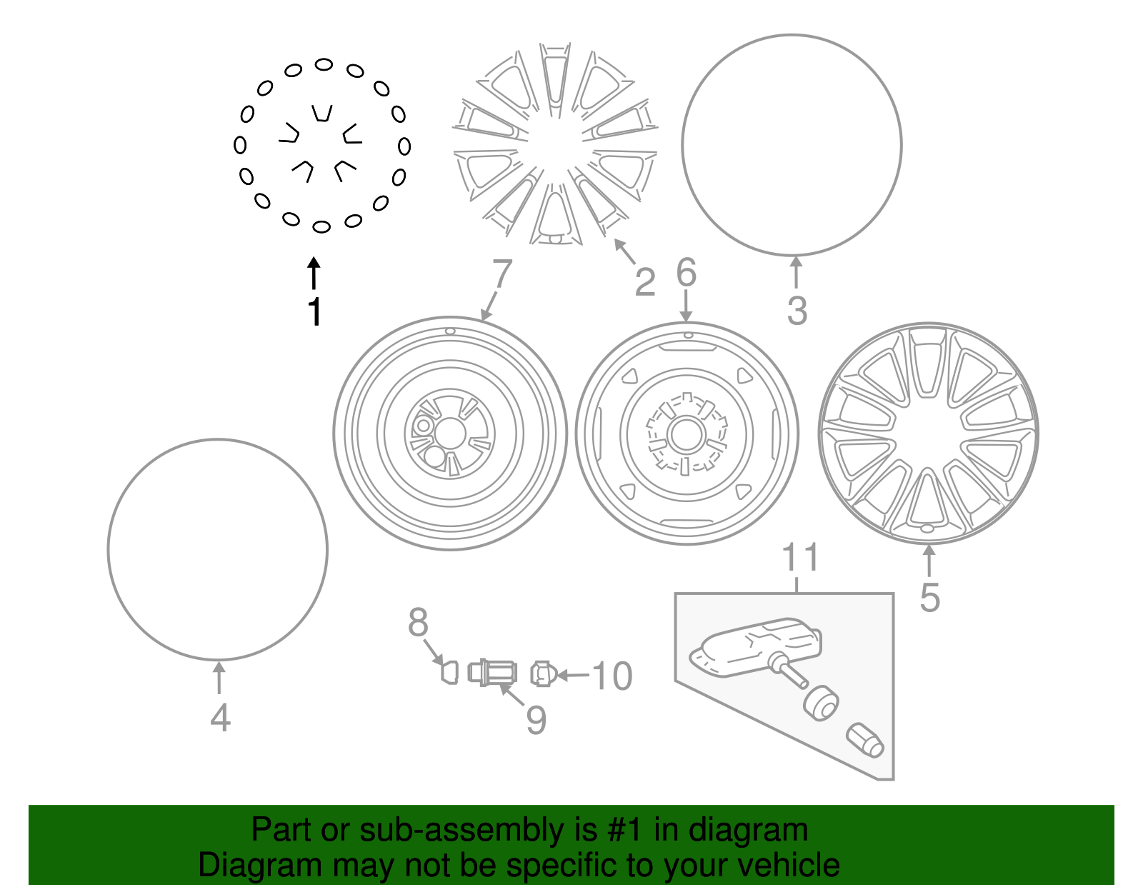 2009-2013 Toyota Matrix Wheel Steel 42611-02A30 | Toyota Parts Center