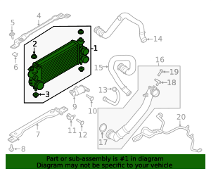 FL3Z-6K775-B - Inter-Cooler 2013-2024 Ford | Direct Factory Parts