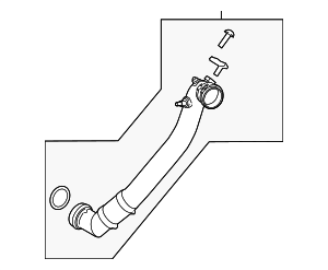 HL3Z-6F073-A - Inter-Cooler Hose 2017-2021 Ford | Ford Parts Direct
