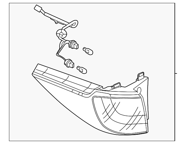 2012-2015 Mazda 5 OEM NEW 12-15 Mazda 5 Tail Lamp Light Assembly Rear ...