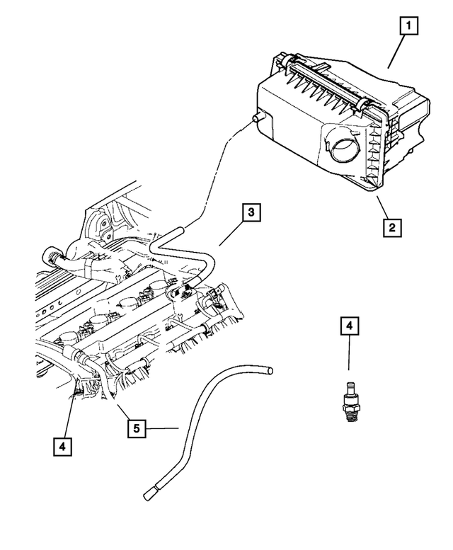 2007 Mopar Air Cleaner Cover 5183088AA | Mopar Estores