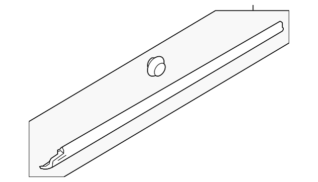 2012-2019 Land Rover Range Rover Evoque Rocker Molding LR027282 ...