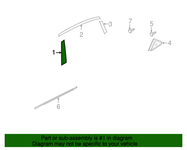 86381-3X000 - Black Out Tape - 2011-2016 Hyundai Elantra | World OEM ...