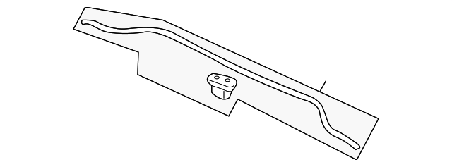 2004-2012 Mitsubishi Galant Rear Weather-Strip 5902A110 | Auto Parts