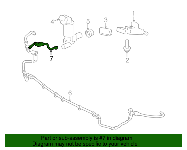 2008-2017 Toyota Sequoia Connector Hose 90075-15506 | Toyota Parts Center
