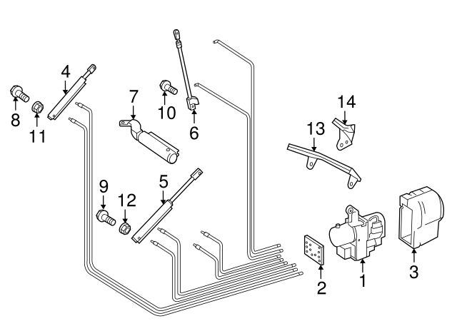207-682-00-04-64 - Convertible Top Hydraulic Pump Insulator 2011-2017 ...