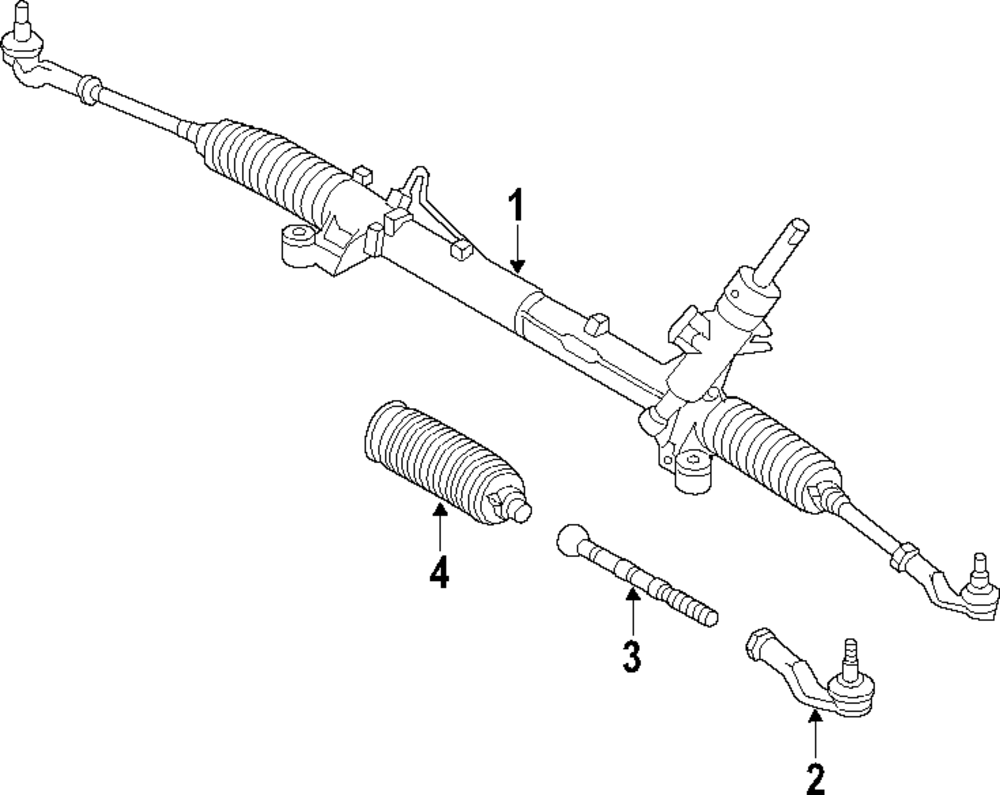 2012-2013 Volvo C70 Steering Gear 36002024 | OEM Euro Parts