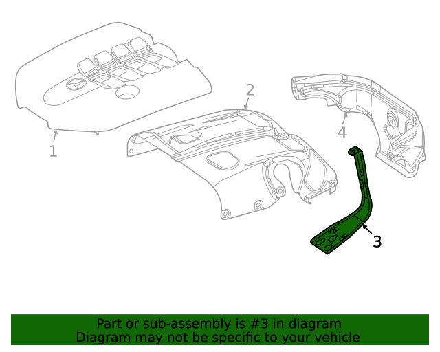 177-142-00-40 - Heat Shield Bracket 2020 Mercedes-Benz | Mercedes-Benz ...