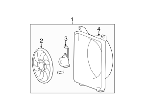 1999-2005 Hyundai Fan Assembly 97730-38000 | OEM Parts Online